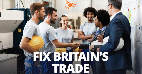 Fix Britain's Trade - Liberal Democrats
